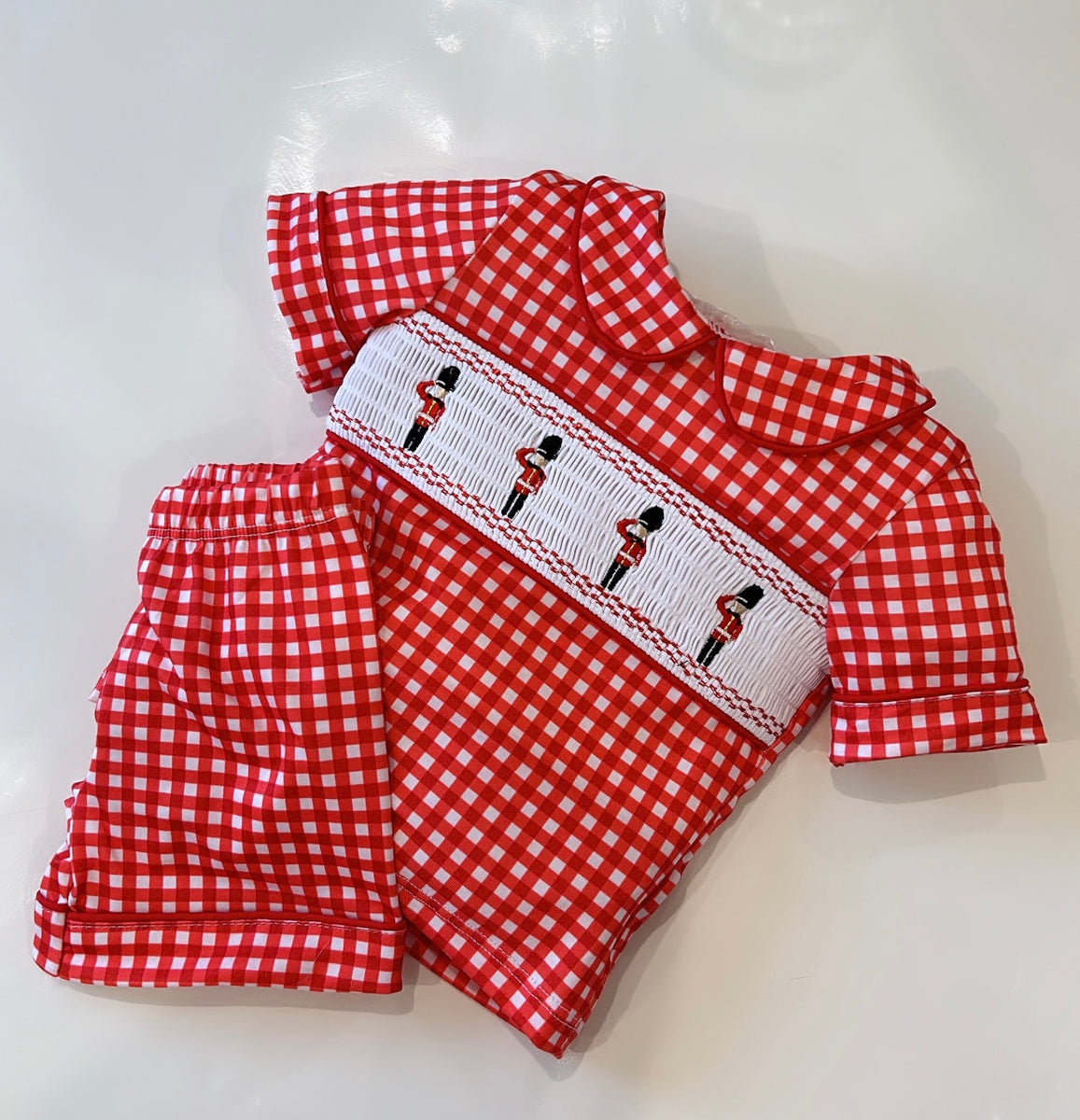 Boys Soldier Smock Pyjamas – Simply Smocking